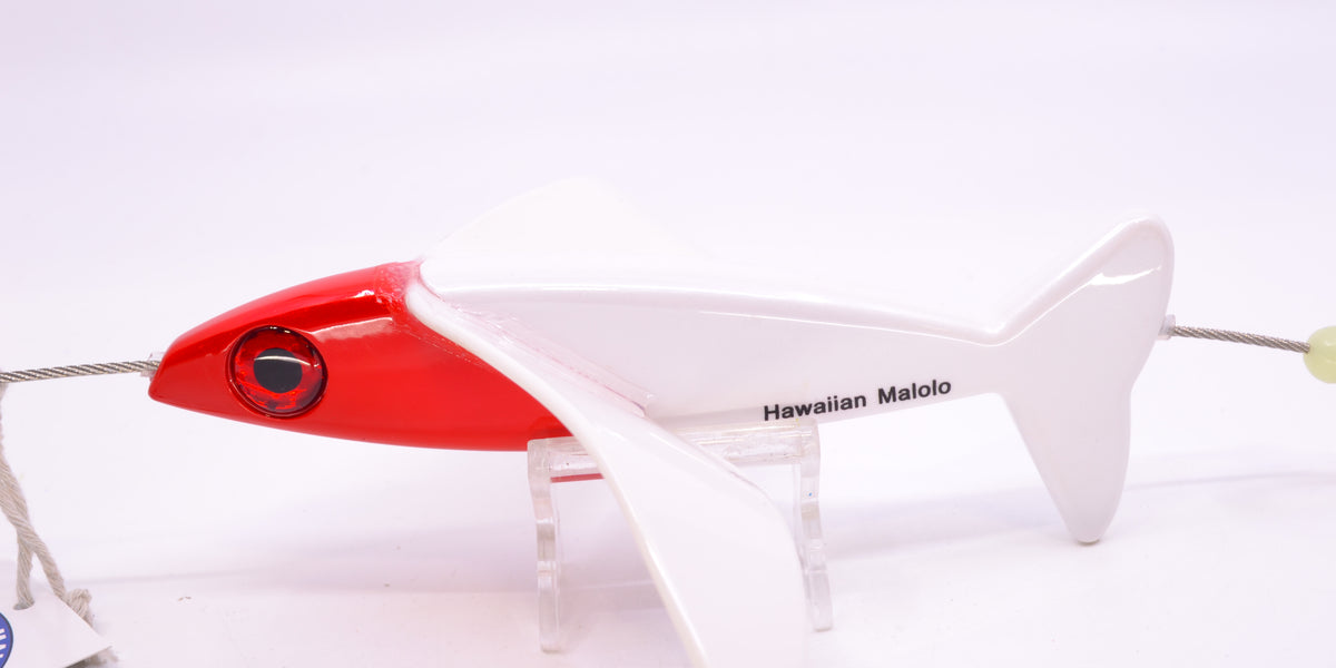 Hawaiian Malolo Bird Teaser Kona Fireball — GZ Lures Big Game Supply