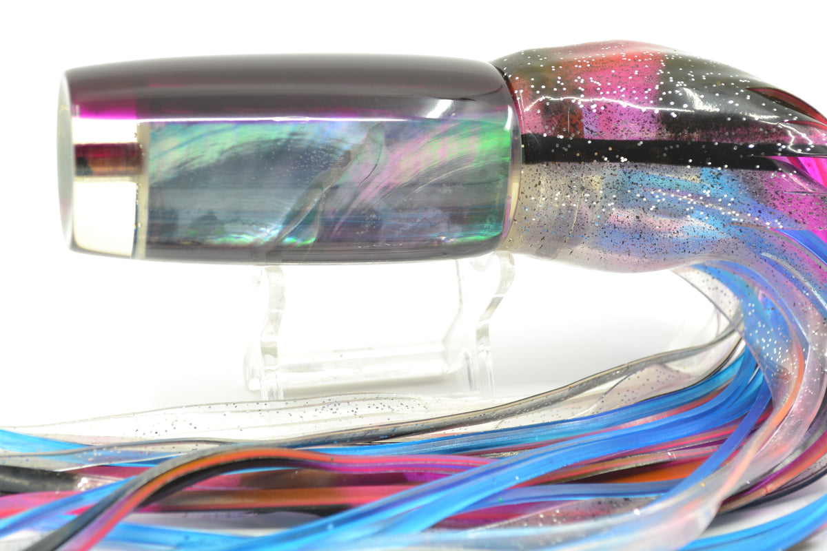 Masunaga Kona Custom Lures Blue-Purple MOP Large Hard Head 12" 7.7oz S ...
