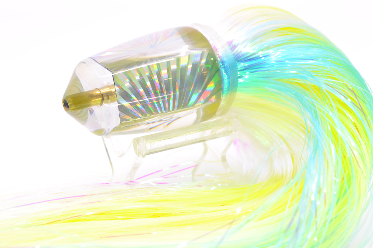 Koya Lures Silver Rainbow Starburst Bullet 9"+ 7.5oz EZ Flash Feathers ...