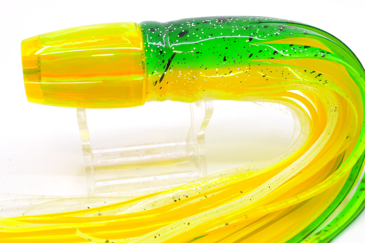 Koya Lures Chartreuse Rainbow JP 511 9" 4oz Skirted Mahi — GZ Lures Big ...