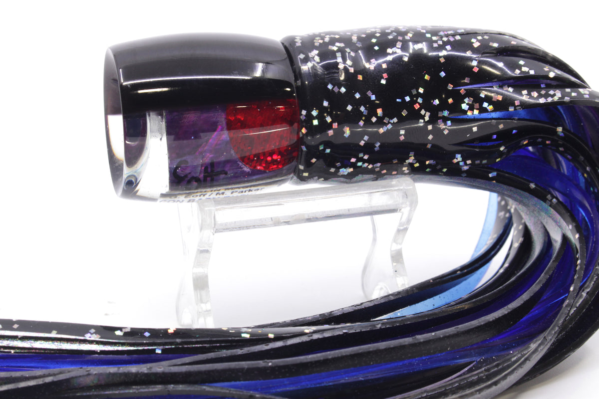 Marlin Magic Purple MOP Black Back Red Eyes Concave Baby Ruckus 9" 5oz ...