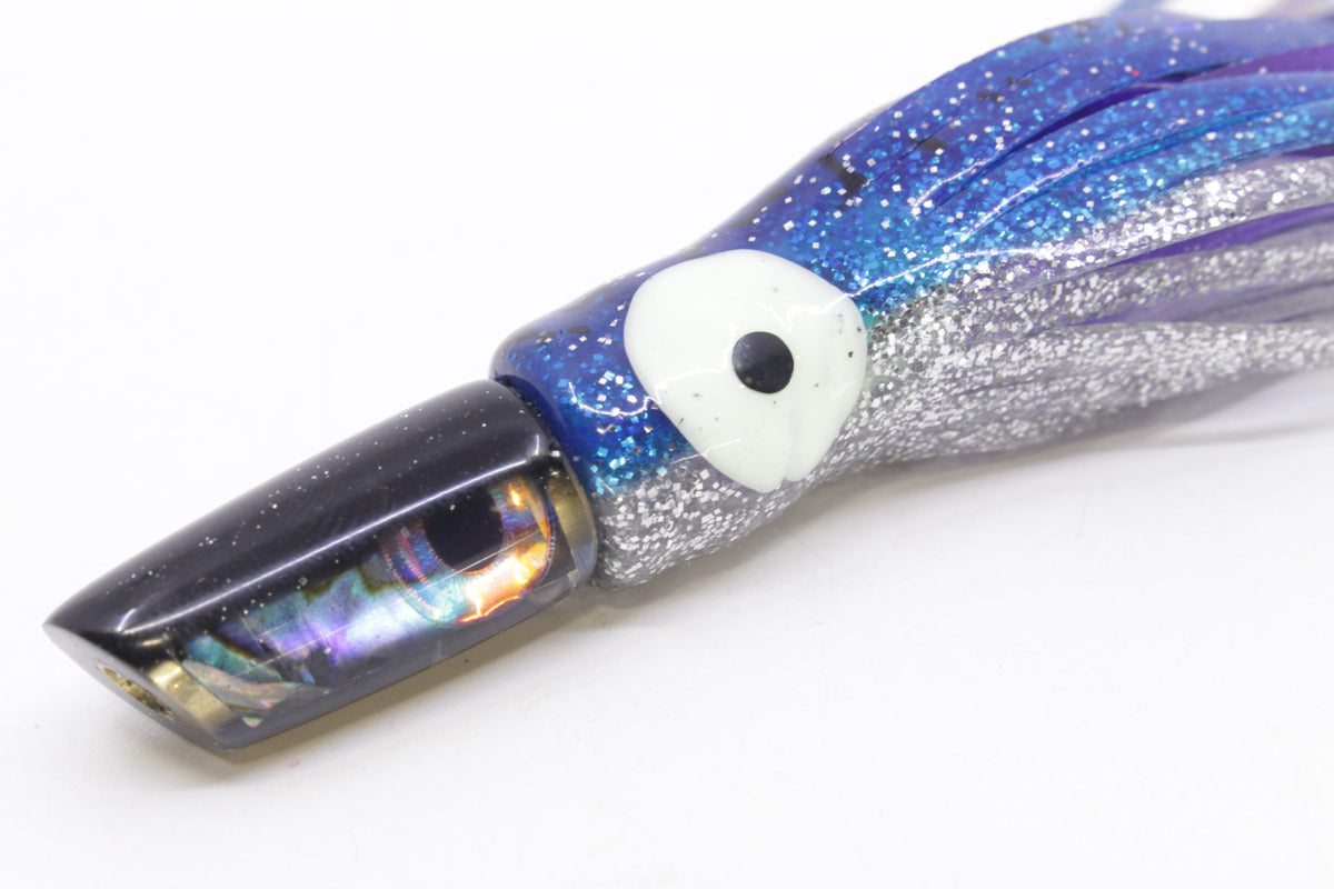 Coggin Lures Abalone Black Back Mini Baby Peanut Stick 4.5" 0.5oz Skir ...