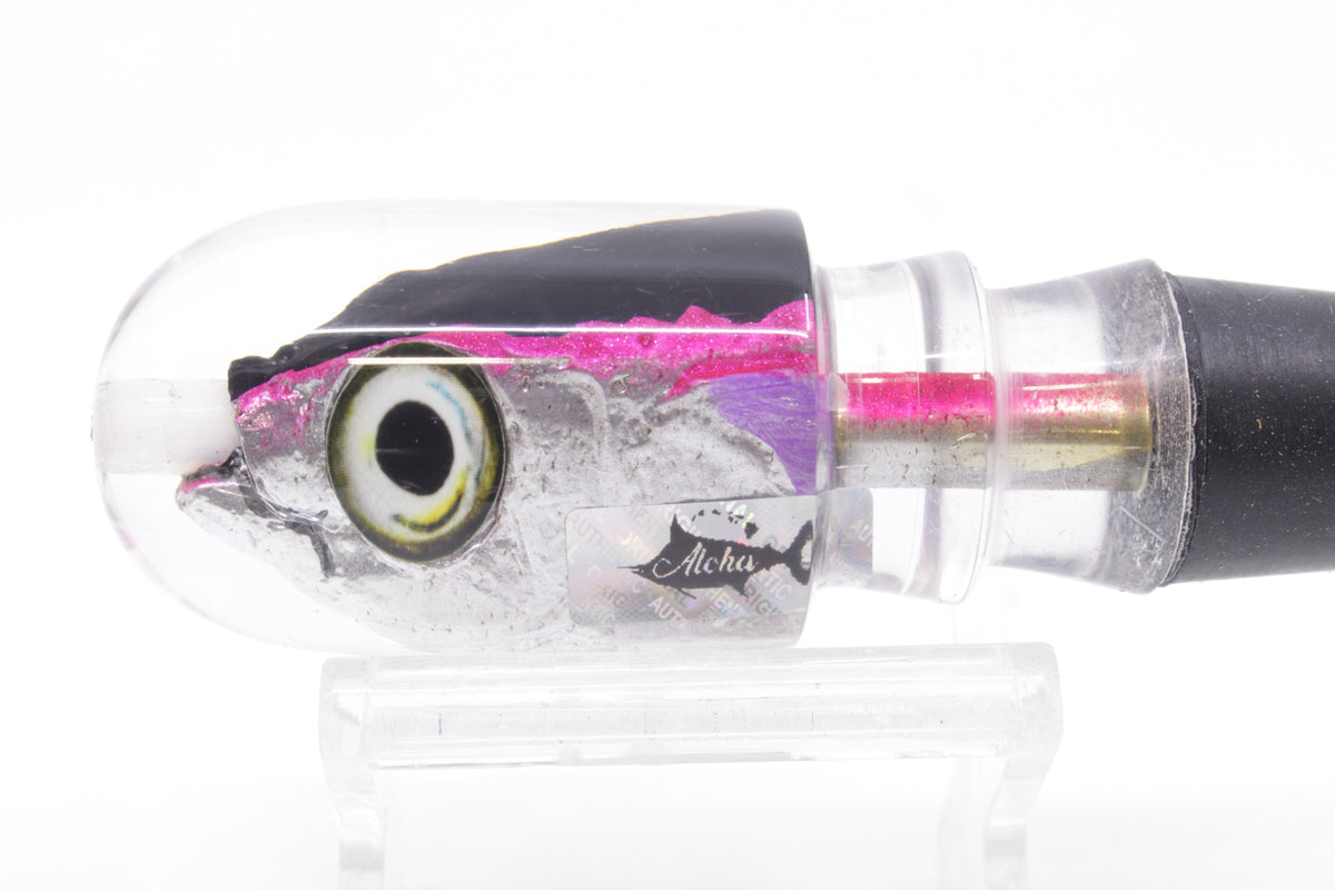 Aloha Lures Black-Pink Back Purple Fins Magic Malolo 9" 3oz — GZ Lures ...