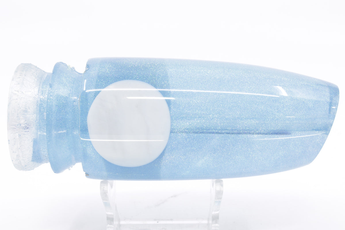 Joe Yee Lures by KEGZ Blue Iridescent Pearl Real Shell Eyes Super Plun ...