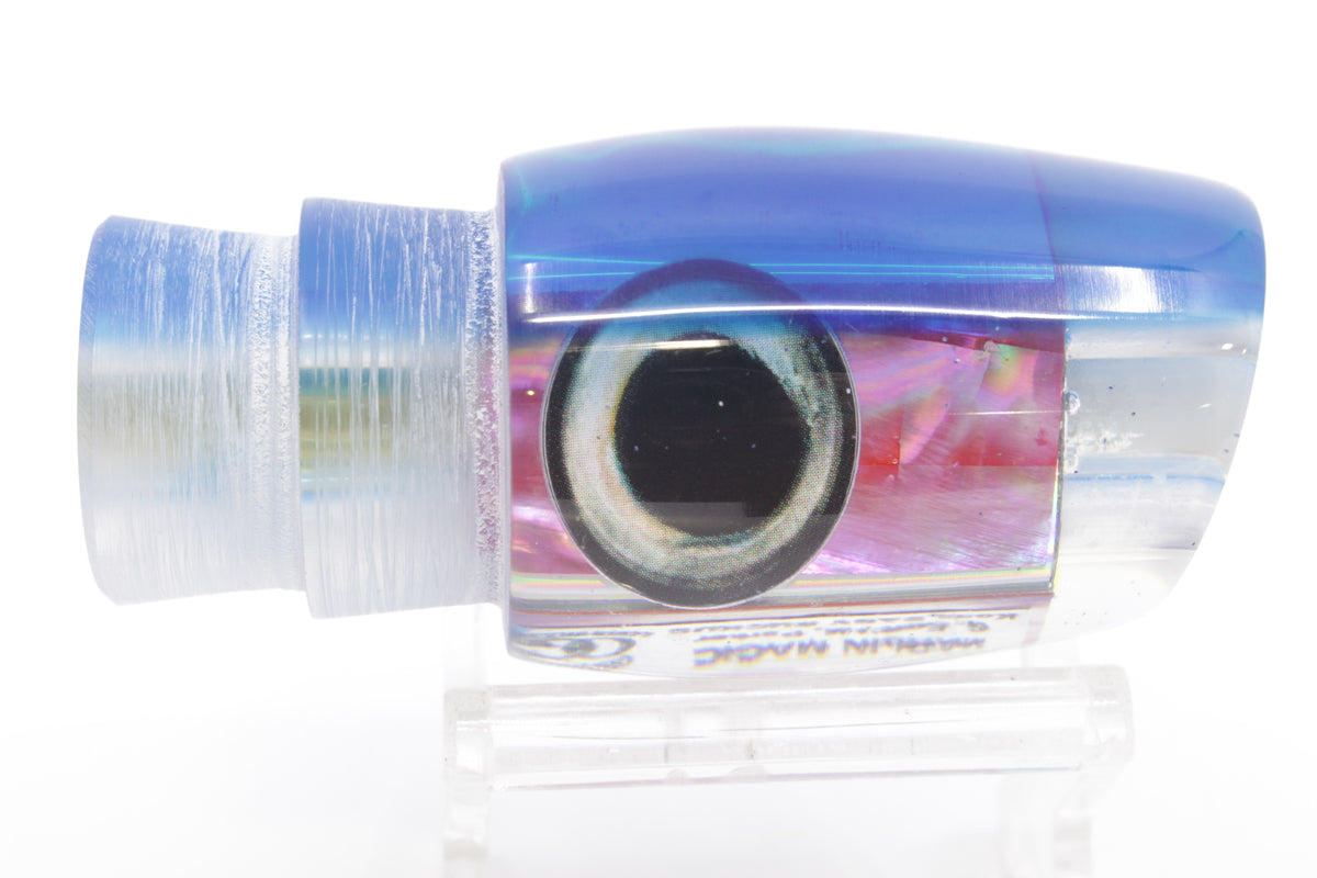 Marlin Magic Pink Awabi Shell Blue Back Taxi Eyes 4-Hole Baby Ruckus 1 ...