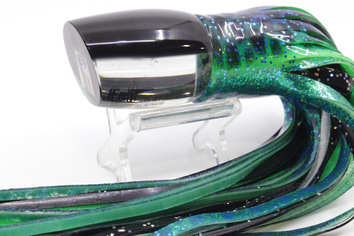 Marlin Magic Mirrored Black Back Baby Ruckus 10" 6.5oz Skirted Black D ...