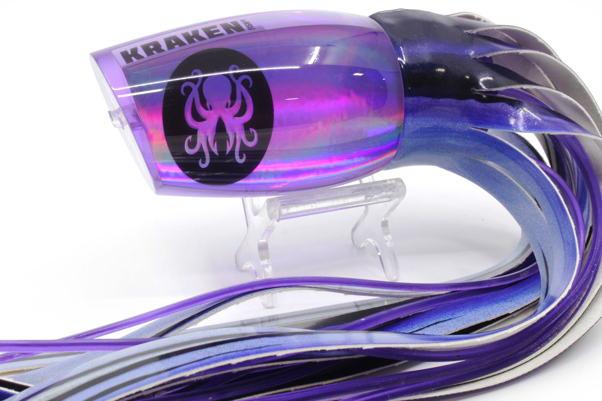 Kraken Fish Co. Purple Rainbow Worldcup 14" 11.6oz Fire Tailz Skipjack ...
