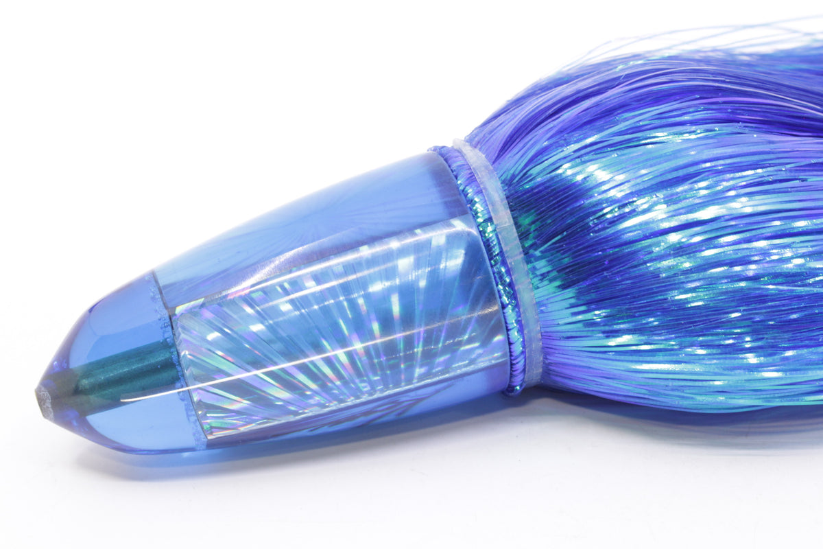Koya Lures Blue Rainbow Starburst Clean Sweep Bullet 12" 13oz EZ Flash ...