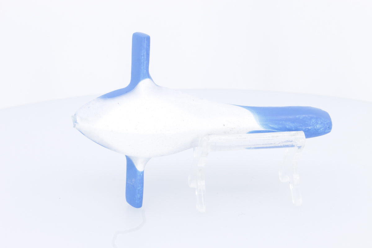 Marlin Magic Lures White-Blue Small Bird Teaser 4.5" 1oz — GZ Lures Big ...