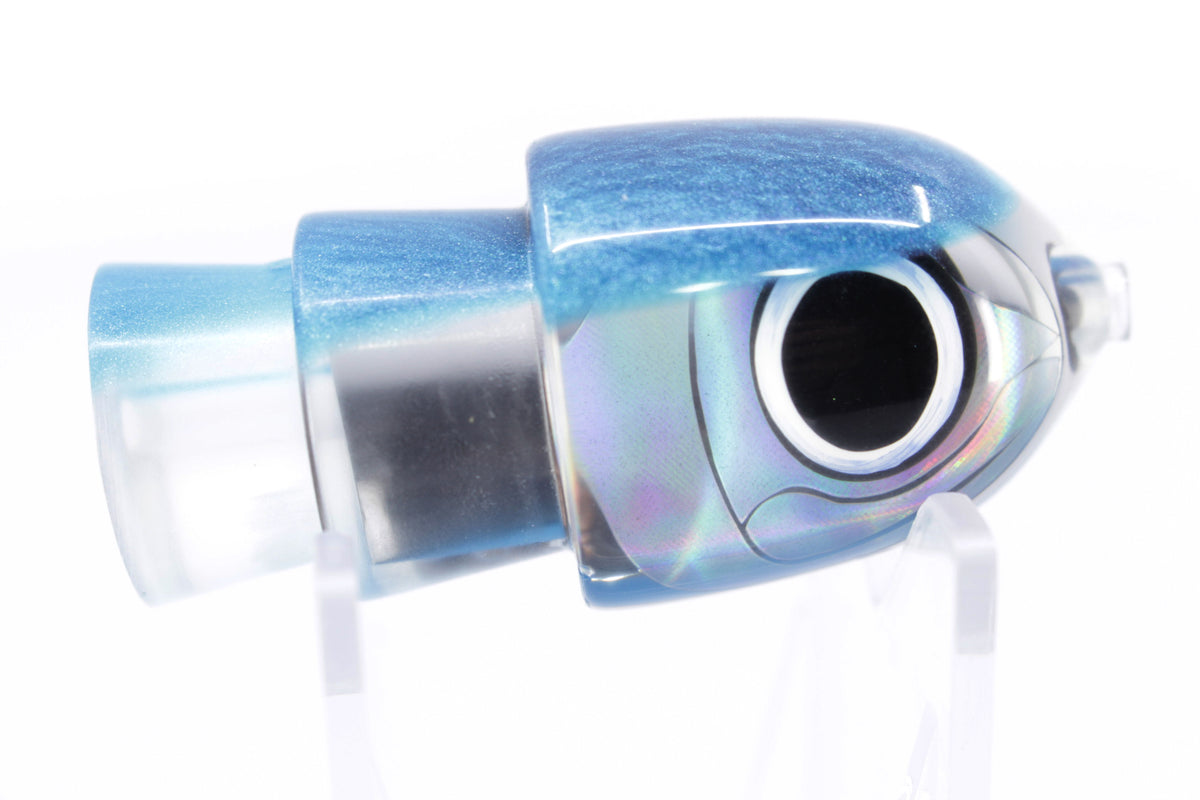 LS Lures Silver Rainbow Ice Blue Back Flyer 7" 1.6oz — GZ Lures Big ...